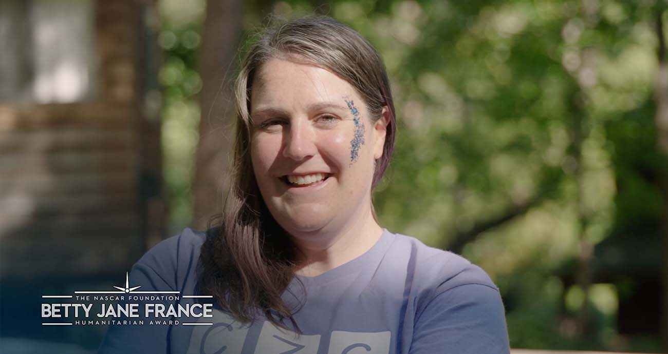 Meet Molly Moran: 'She's a heart for others' - Official Site Of NASCAR