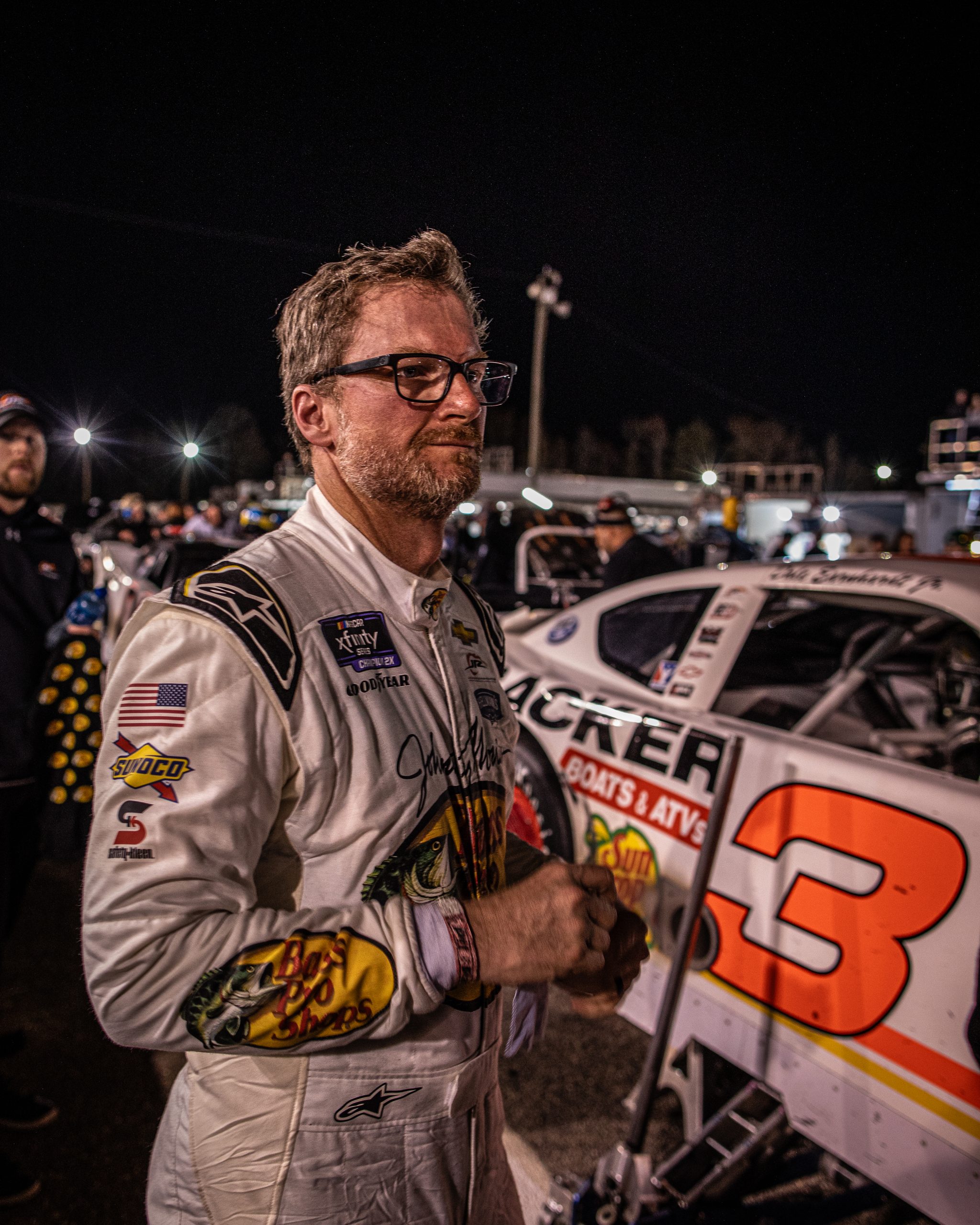No pressure, no problems: Dale Earnhardt Jr. relishes another joyous ...