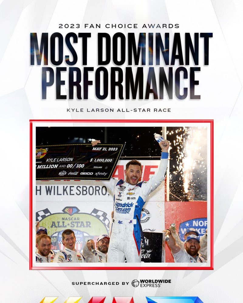 2023 NASCAR Fan Choice Awards revealed - MRN - Motor Racing Network