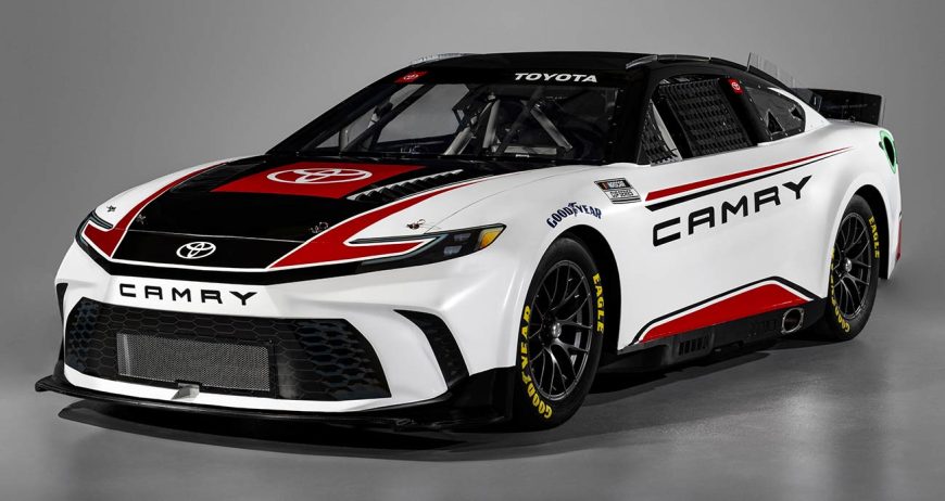 Toyota unveils new Camry XSE for 2024 Cup Series | NASCAR