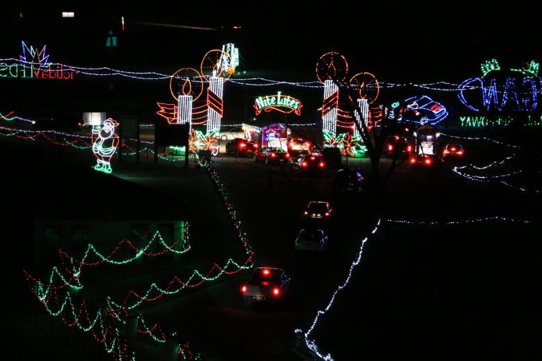 Holiday lights on display at NASCAR tracks in 2023 | NASCAR