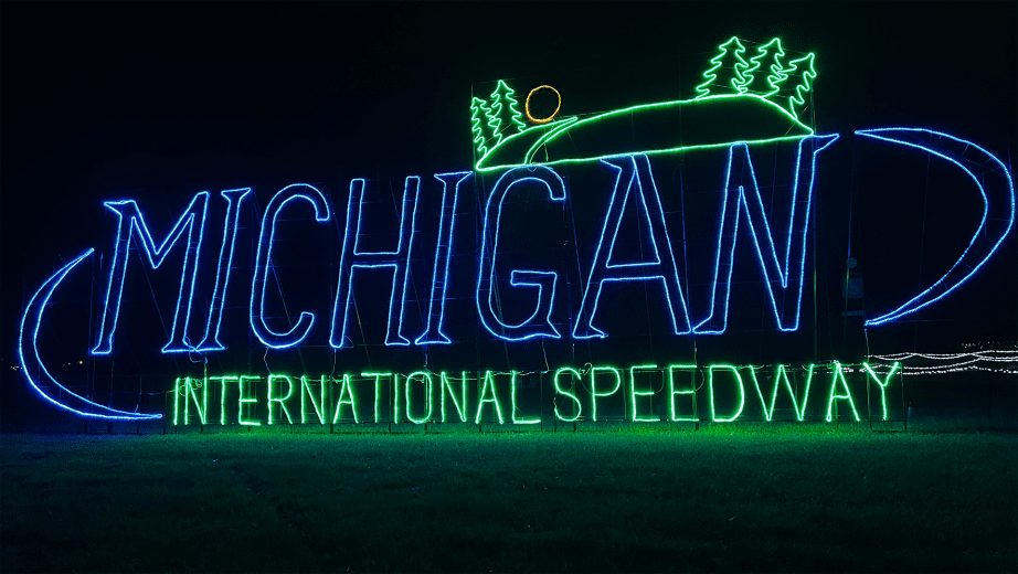Holiday lights on display at NASCAR tracks in 2023 | NASCAR