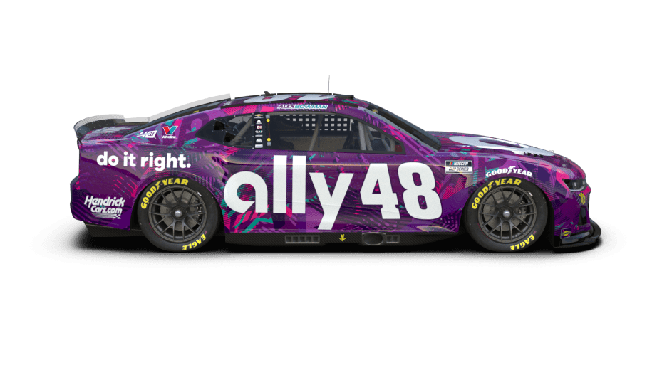 First look: Alex Bowman's 2024 Ally paint scheme - NASCAR