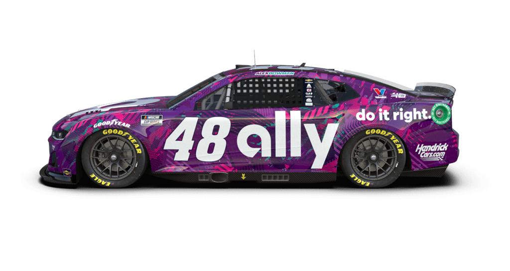 Ally, Hendrick unveil Alex Bowman's 2024 paint scheme - NASCAR