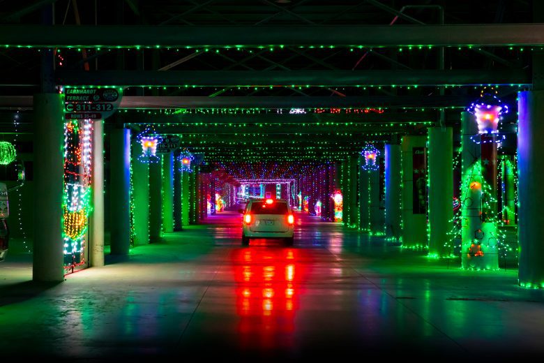 Holiday lights on display at NASCAR tracks in 2023 | NASCAR