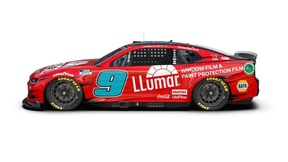 First Look: Chase Elliott's LLumar 2024 paint scheme - NASCAR