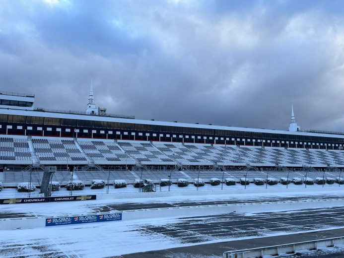 Snowy tracks: Wintry weather from the offseason | NASCAR