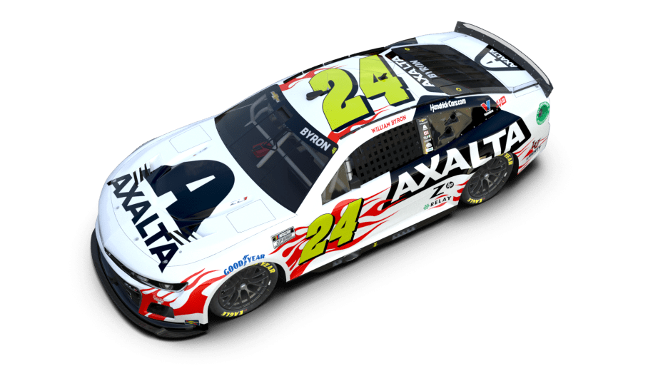 First Look: Willam Byron's Axalta 2024 paint scheme - NASCAR
