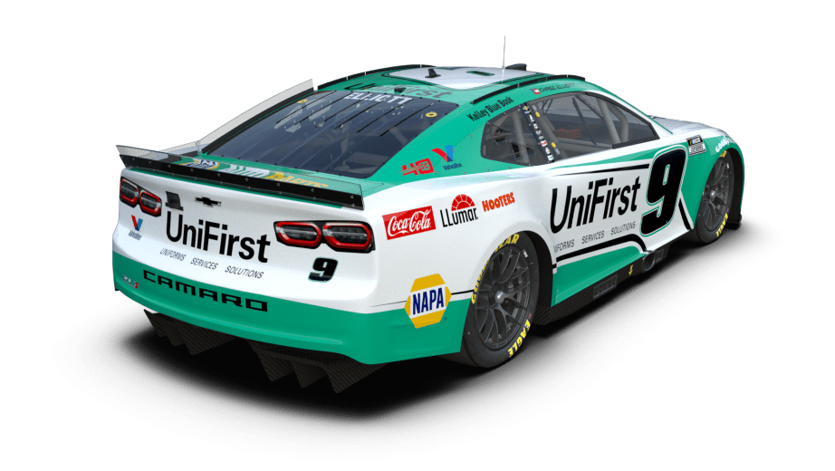 First Look: Chase Elliott's UniFirst 2024 paint scheme - NASCAR
