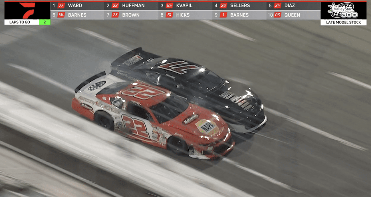 Favorite Finishes: Trevor Ward and Landon Huffman risk it all to win a ...