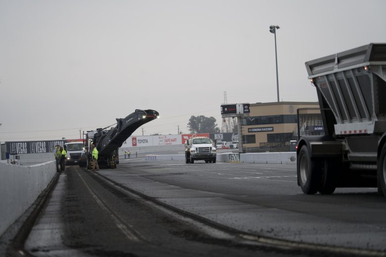Behind-the-scenes look at Sonoma Raceway's repave | NASCAR