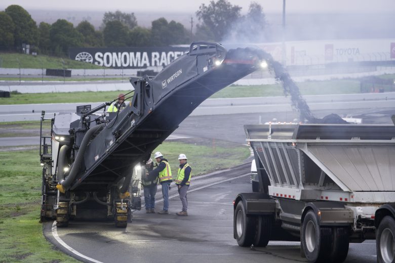 Behind-the-scenes look at Sonoma Raceway's repave | NASCAR