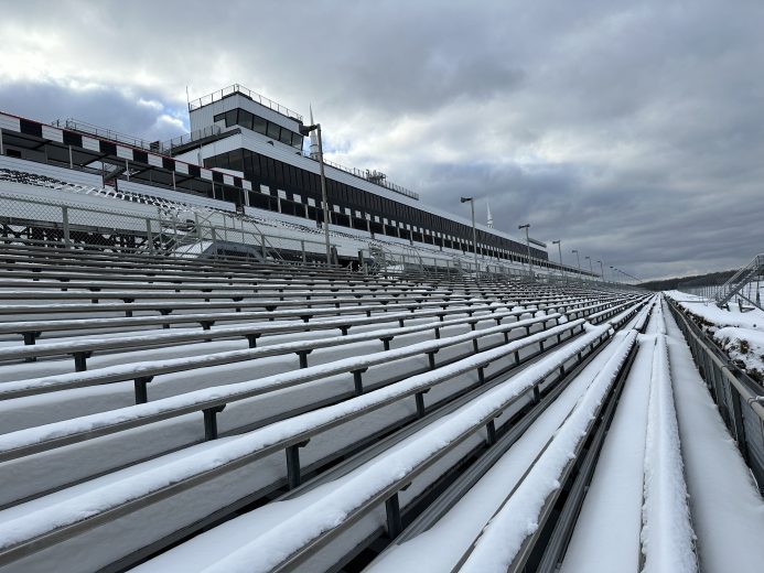 Snowy tracks: Wintry weather from the offseason | NASCAR