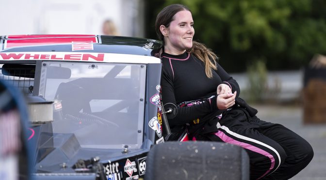 Modified Tour driver Melissa Fifield is living life just the way she likes it — coated in ...