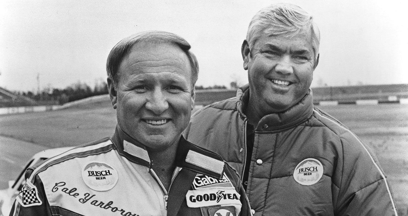 NASCAR vault: Cale Yarborough, Junior Johnson talk shop
