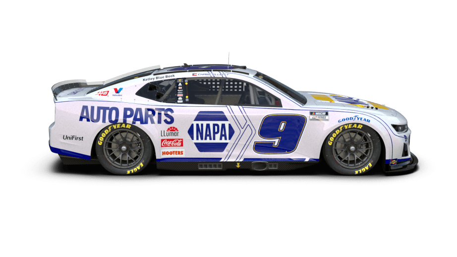 First look: Elliott's NAPA scheme for 2024 LA Clash | NASCAR First look: Elliott's NAPA scheme for 2024 LA Clash | NASCAR