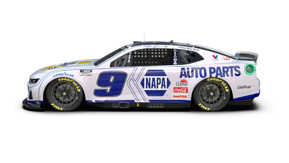 First look: Elliott's NAPA scheme for 2024 LA Clash | NASCAR First look: Elliott's NAPA scheme for 2024 LA Clash | NASCAR