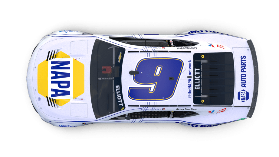 First look: Elliott's NAPA scheme for 2024 LA Clash | NASCAR First look: Elliott's NAPA scheme for 2024 LA Clash | NASCAR