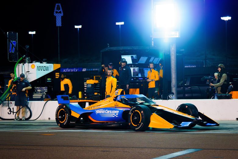 Scenes from Kyle Larson's IndyCar test at Phoenix | NASCAR