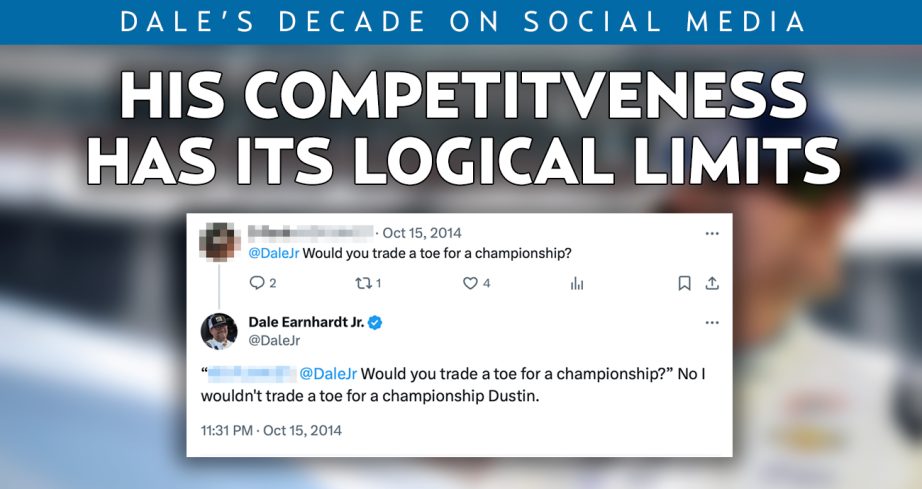 @nascarcasm: Dale Jr. facts learned from his Twitter | NASCAR