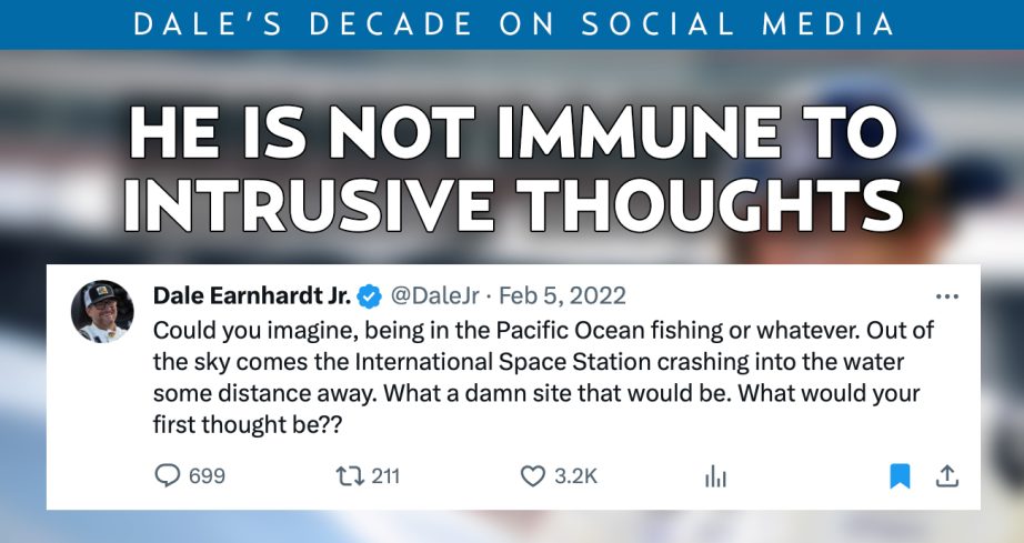 @nascarcasm: Dale Jr. facts learned from his Twitter | NASCAR