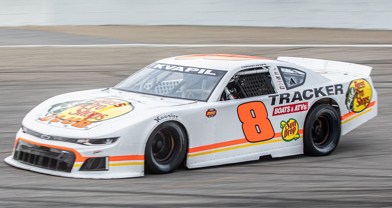 Carson Kvapil wins the 2024 IceBreaker at Florence Motor Speedway ...