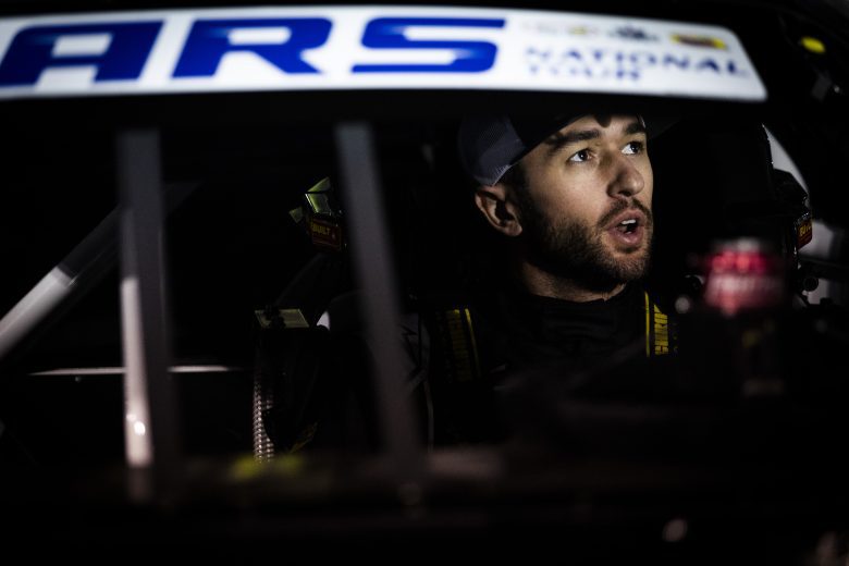 Chase Elliott racing in the 2024 Clyde Hart Memorial at New Smyrna ...