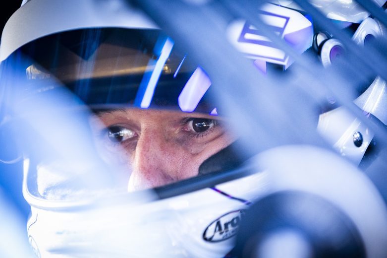 Chase Elliott racing in the 2024 Clyde Hart Memorial at New Smyrna ...