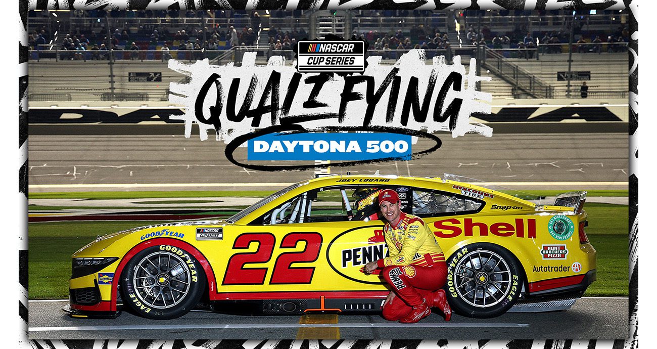 Joey Logano claims Daytona 500 pole - Official Site Of NASCAR