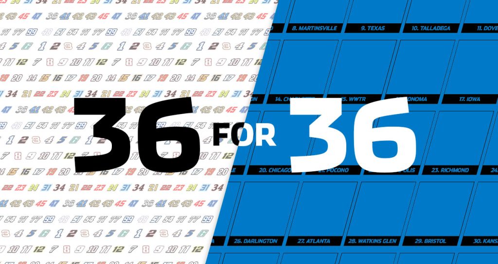 NASCAR fantasy game: Introducing 36 for 36 | NASCAR