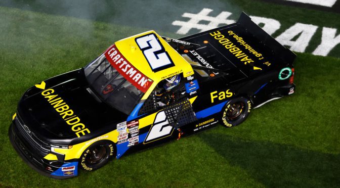 Nick Sanchez claims Truck Series race at Daytona | NASCAR