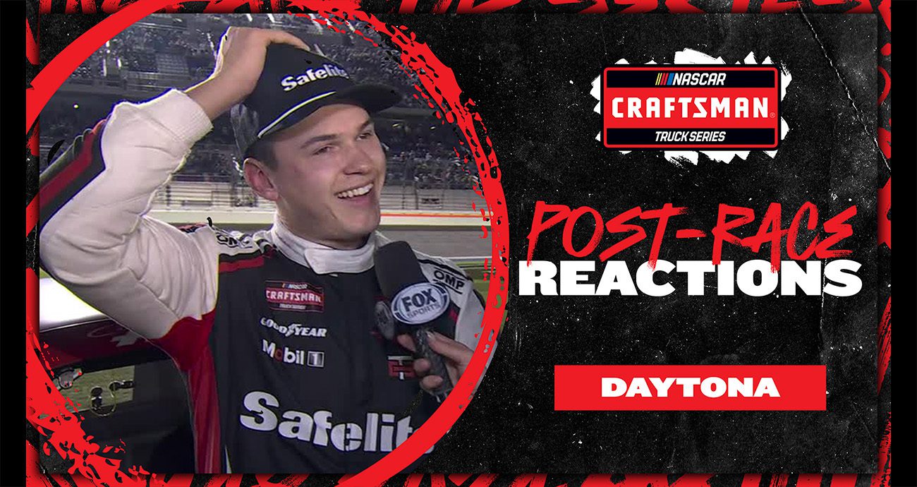 Corey Heim: 'That was crazy' after second-place finish at Daytona - NASCAR