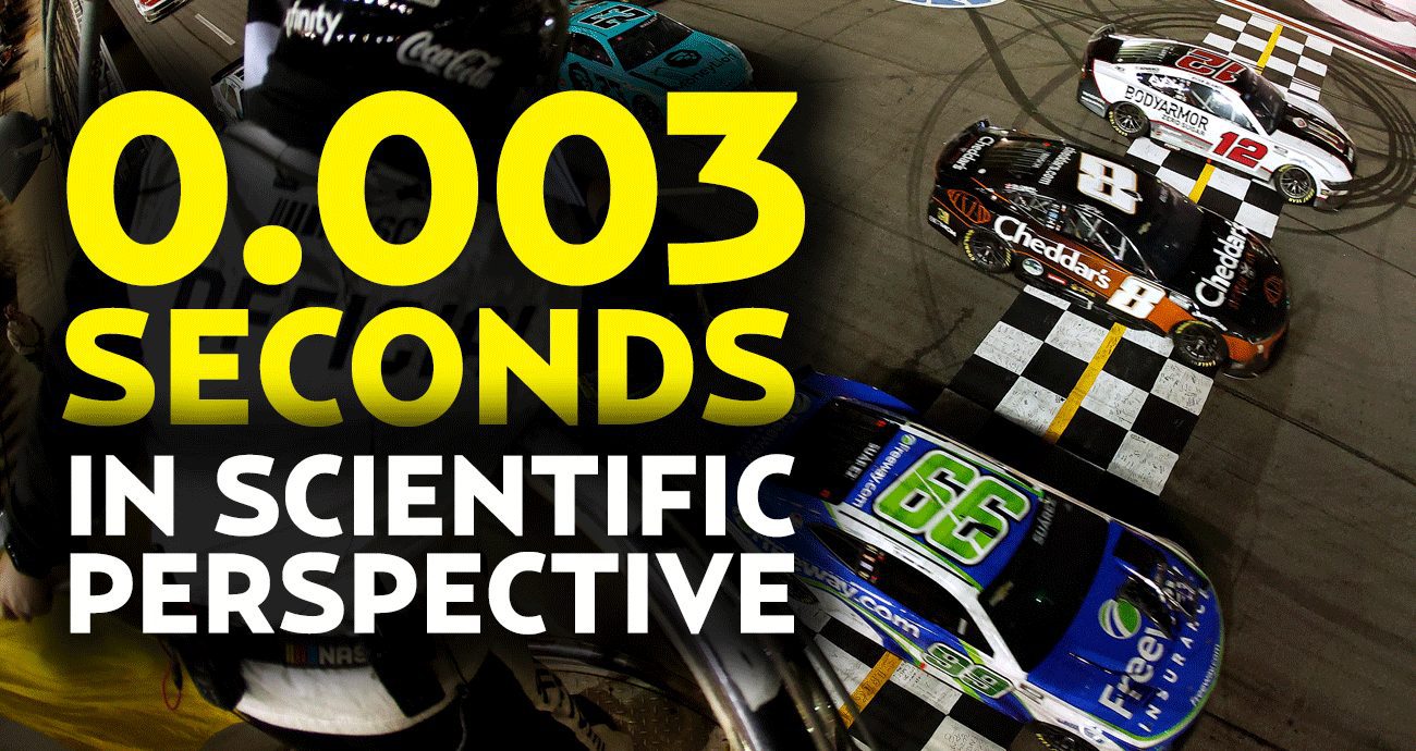 @nascarcasm: 0.003 seconds in scientific perspective - Official Site Of ...