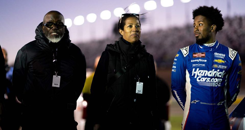 History, family intersect for Rajah Caruth in Vegas win | NASCAR