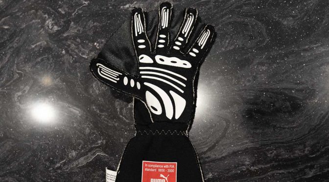 Logano's gloves, SHR roof rails on display at Las Vegas | NASCAR