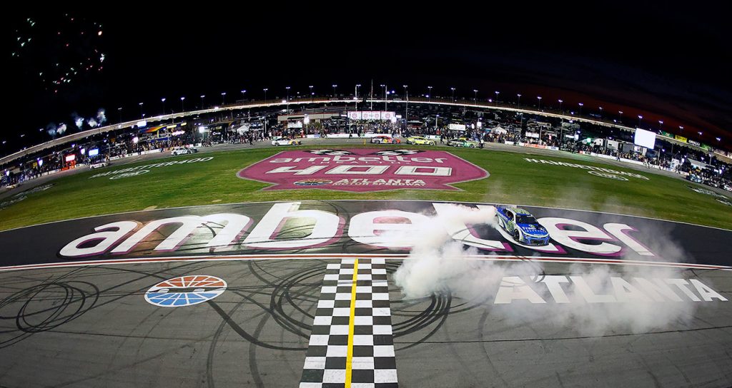 Drivers still buzzing over 'spectacular' Atlanta race | NASCAR