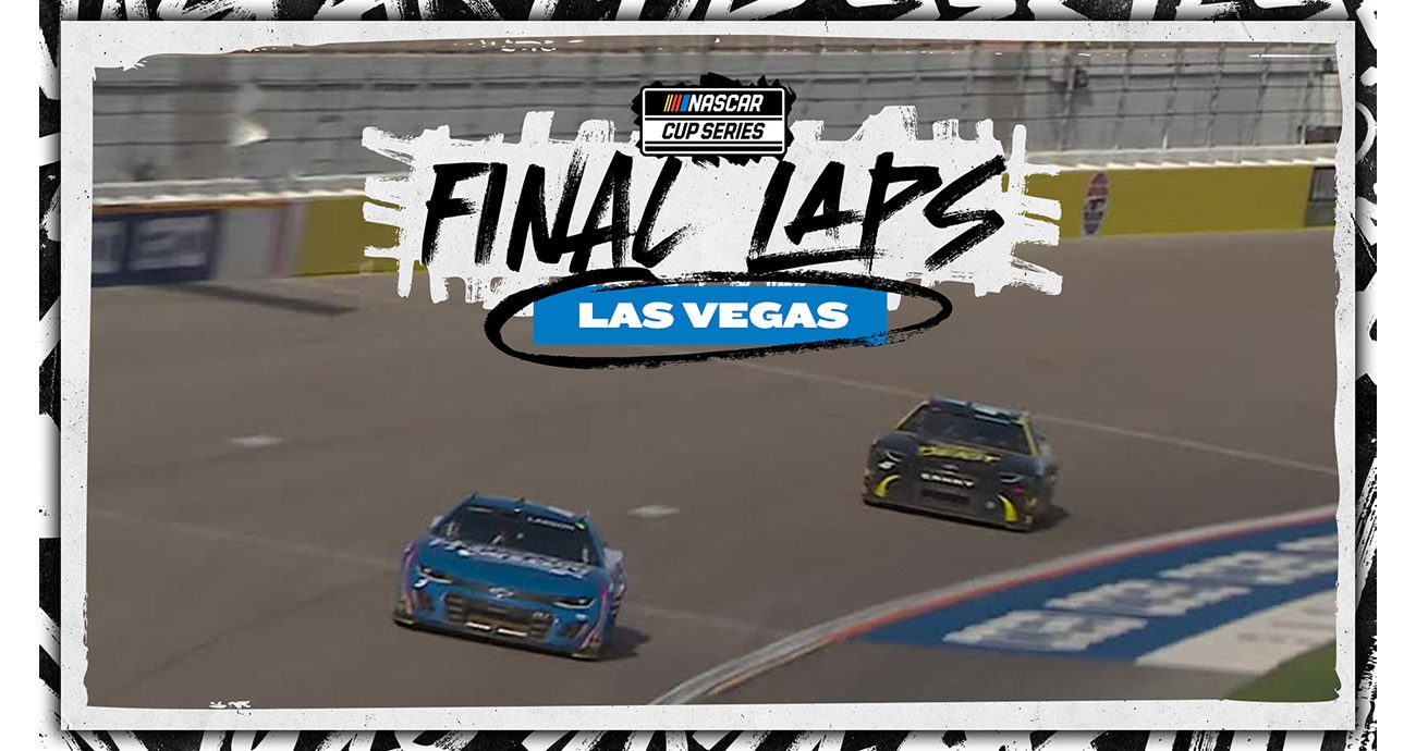 Watch: Larson, Reddick duel for win in closing laps at Las Vegas | NASCAR