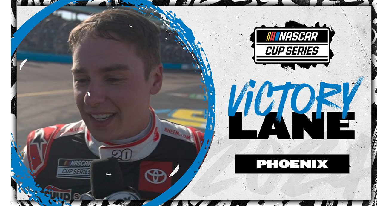 Christopher Bell: 'So proud of this team' after Phoenix win - NASCAR