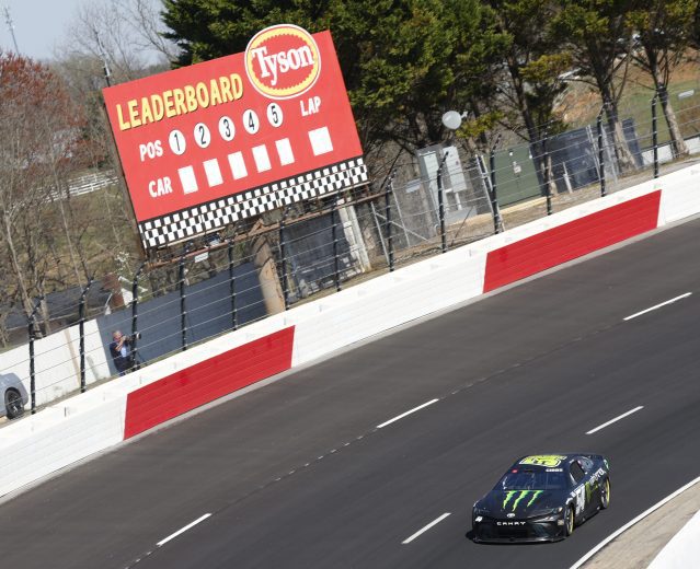Scenes from Goodyear tire test at North Wilkesboro - NASCAR