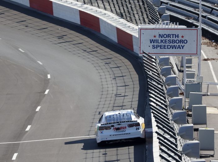 Scenes from Goodyear tire test at North Wilkesboro - NASCAR
