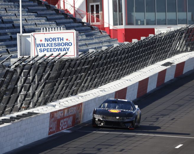 Scenes from Goodyear tire test at North Wilkesboro - NASCAR