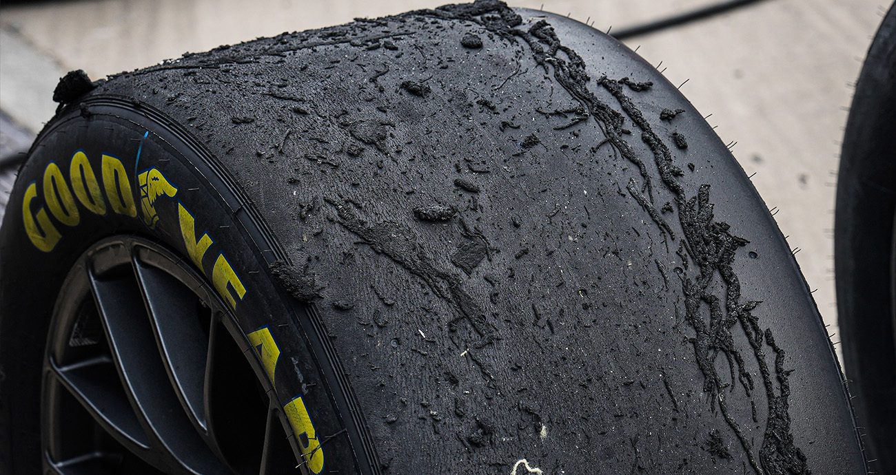 Goodyear official responds after high tire wear at Bristol - NASCAR