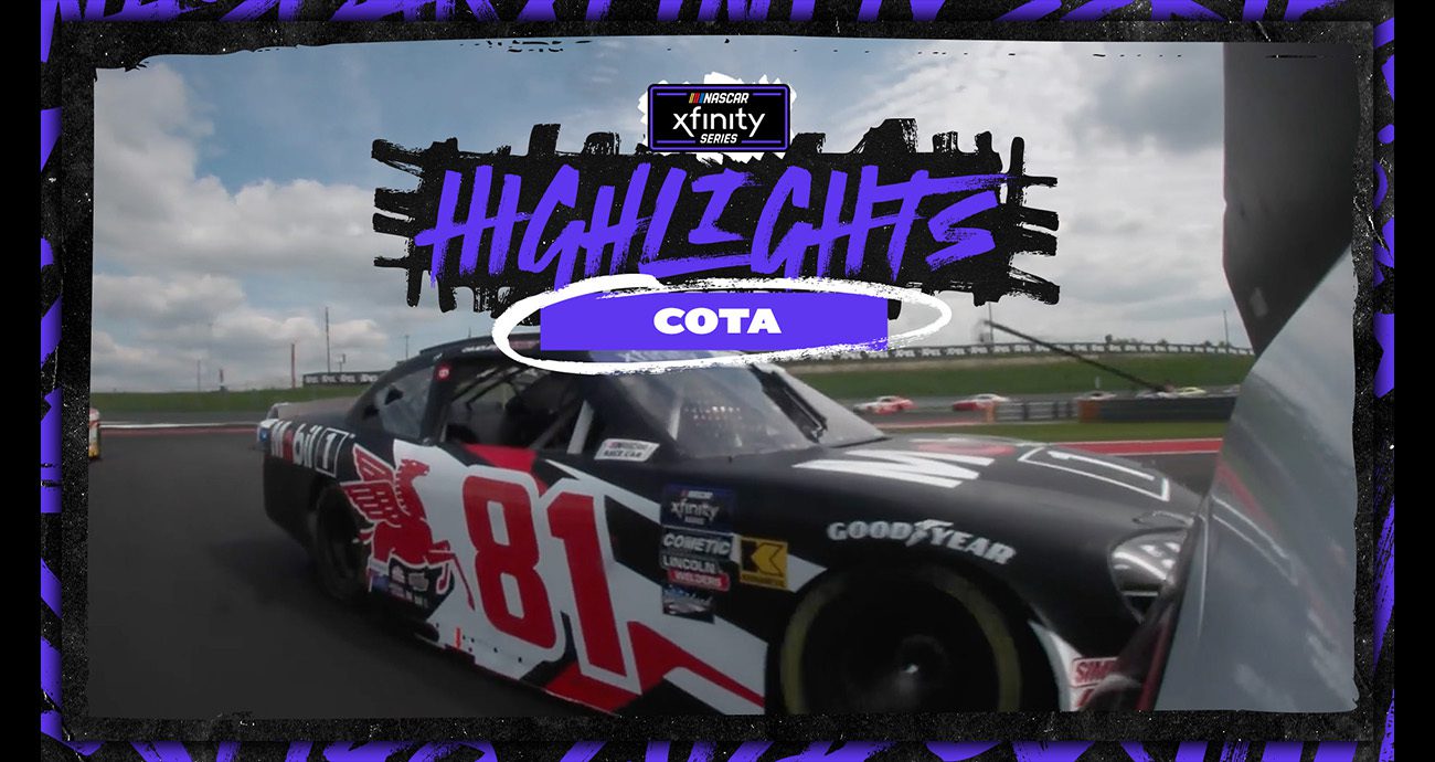 SVG leads the Xfinity Series field to green at COTA - NASCAR