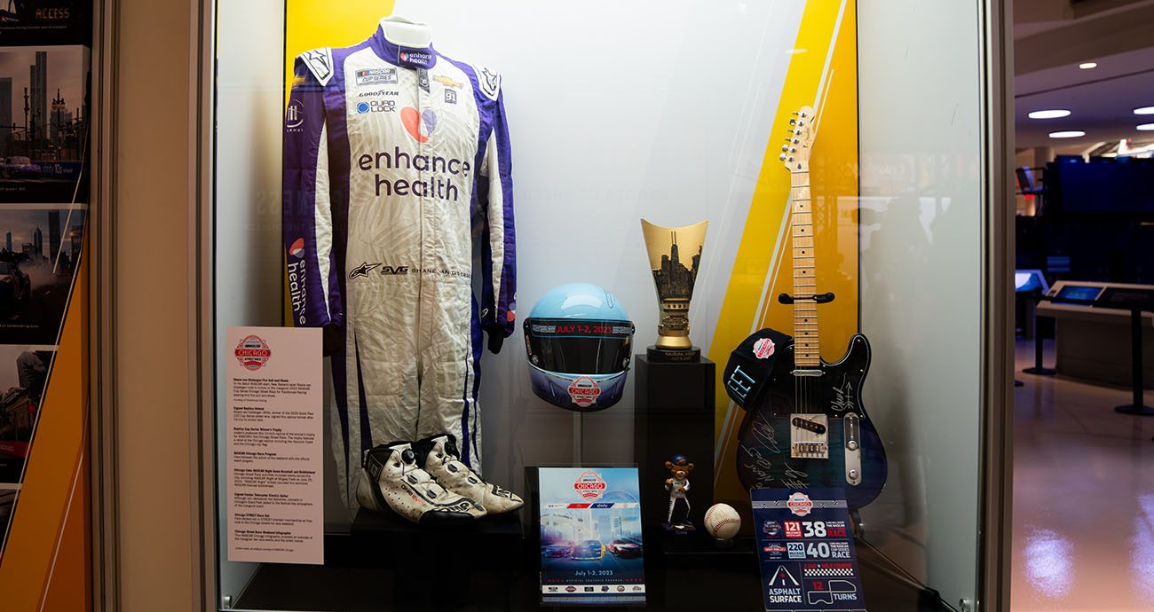 NASCAR unveils Chicago Street Race exhibit at Hall of Fame | NASCAR