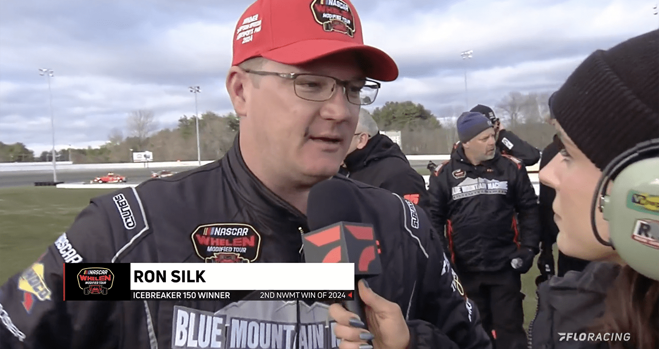 Ron Silk's Victory Lane interview at Thompson | Official Site Of NASCAR