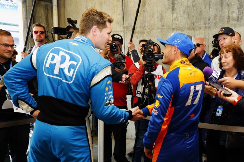 Kyle Larson at Indianapolis 500 open test | NASCAR
