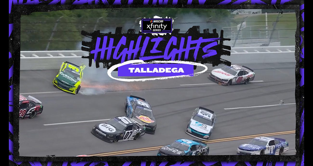 The 'Big One' strikes early in Final Stage at Talladega - NASCAR