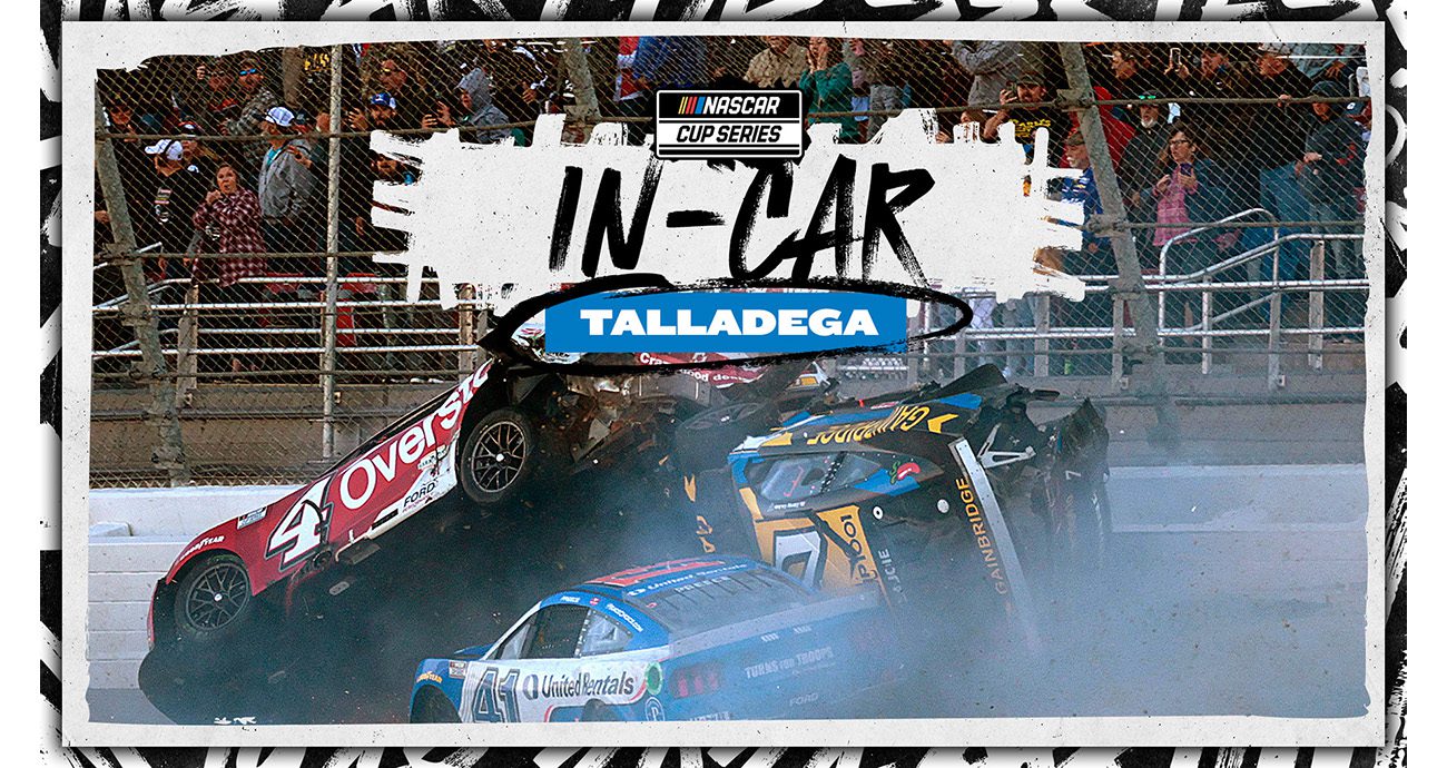 Corey LaJoie's wild ride across the Talladega finish line | NASCAR