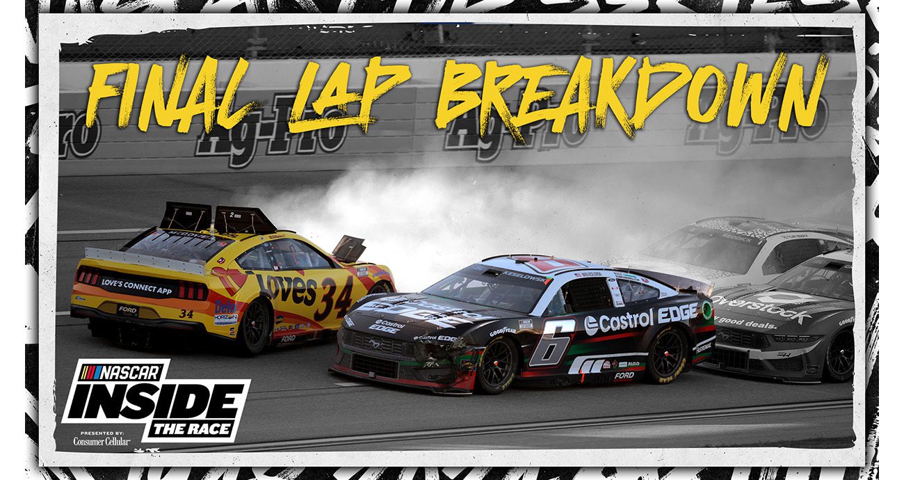 Breaking down the last-lap shakeup at Talladega | NASCAR