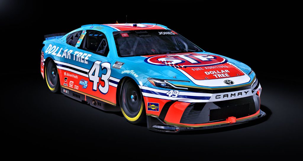 Legacy Motor Club unveils 'Petty Blue' No. 43 for Dover | NASCAR